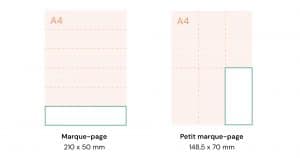 Dimensions standards d’un marque-page – Guide complet impression et ...